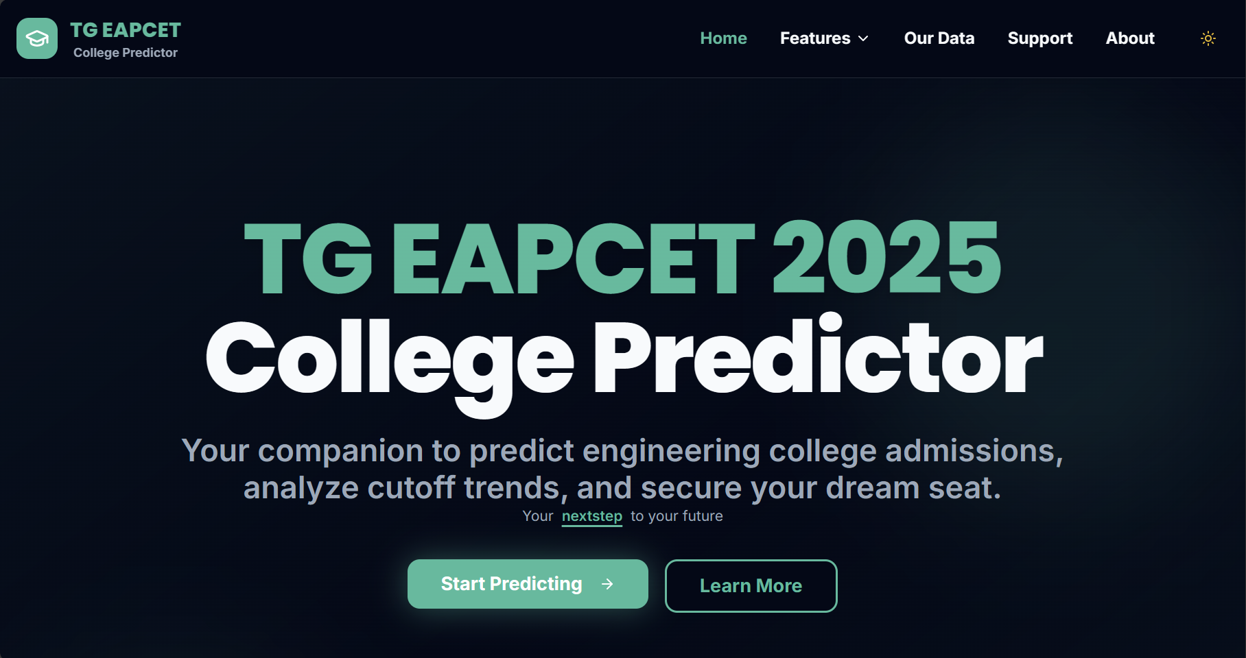 Tg Eapcet 2025 College Predictor Engineering Admission Prediction 7155